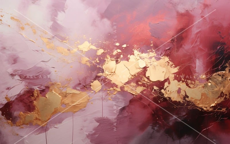 Luxurious Golden Foil Art for Printing 13 - TemplateMonster