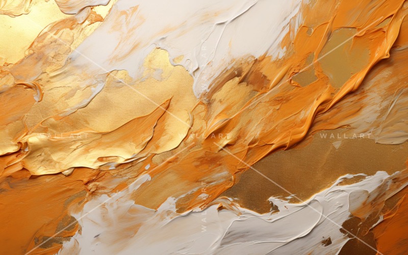 Luxurious Golden Foil Art for Printing 29 - TemplateMonster