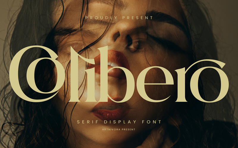 Colibero - Fuente de visualización Serif - TemplateMonster