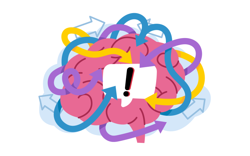 Doubt Vector Illustration #382236 - TemplateMonster