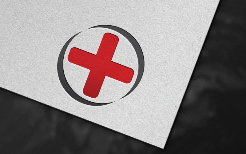 Circle Hospital Logo Template Design - TemplateMonster