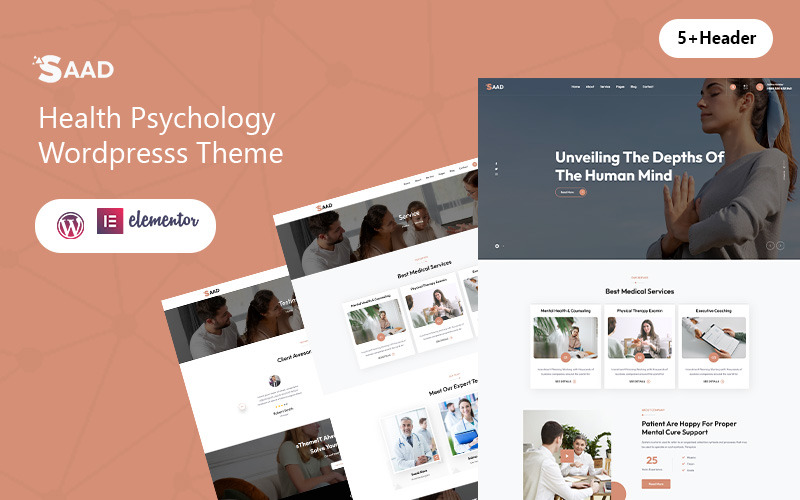 Plus de 32 thèmes WordPress Bootstrap pour psychologues familiaux ...