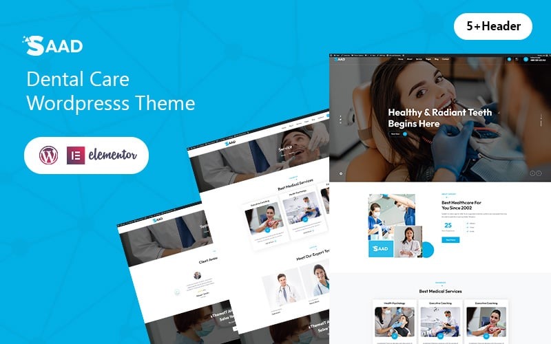 Saad - Thème Wordpress du centre de diagnostic