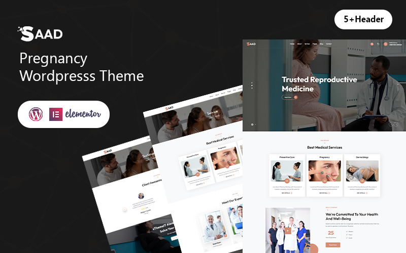 Saad - Thème Wordpress pour la planification familiale et la clinique ...