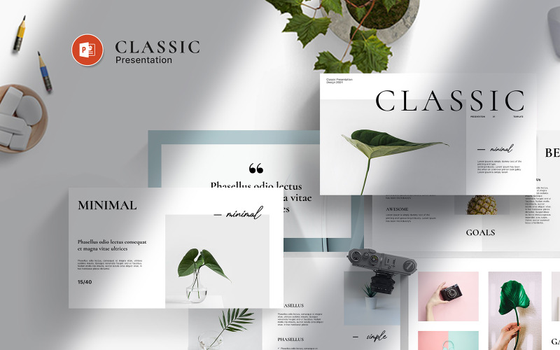 Modèle de présentation classique #384249 - TemplateMonster