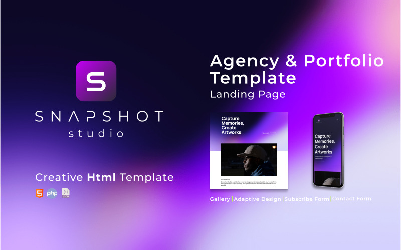 146+ Art Landing Page Templates by ⭐ TemplateMonster