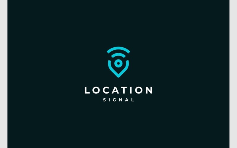 Pin Map Signal Location Logo #386123 - TemplateMonster