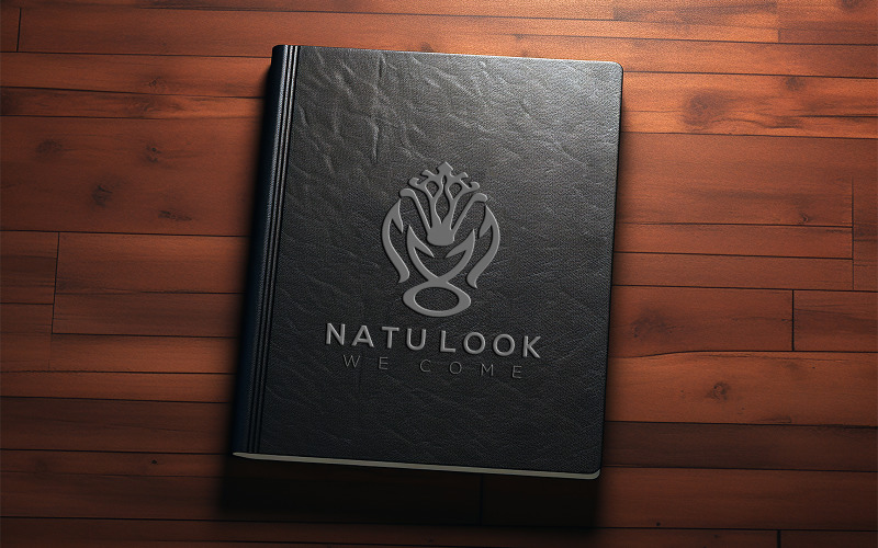 Leather book cover mockup | leather notepad mockup | Leather cover ...