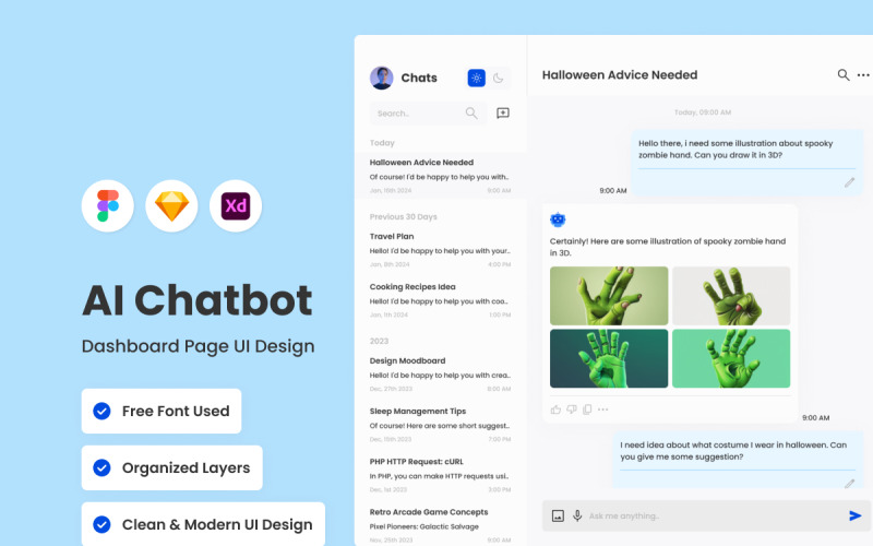 BotBuddy - AI Chatbot Dashboard V2 #388558 - TemplateMonster