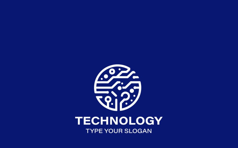 Logo Design | Technology | Software Company - TemplateMonster
