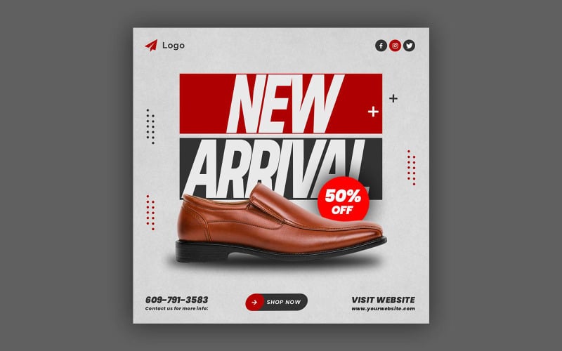 Product Sale Social Media Post Template 03 - TemplateMonster