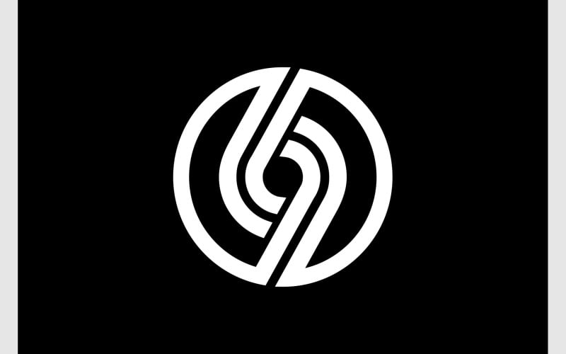 Number 6 9 Circle Modern Logo #389023 - TemplateMonster