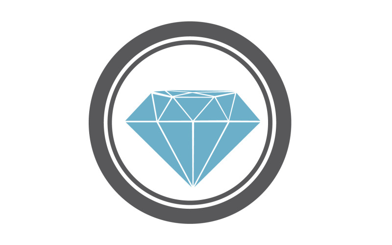 Diamond logo vector element version v36 - TemplateMonster