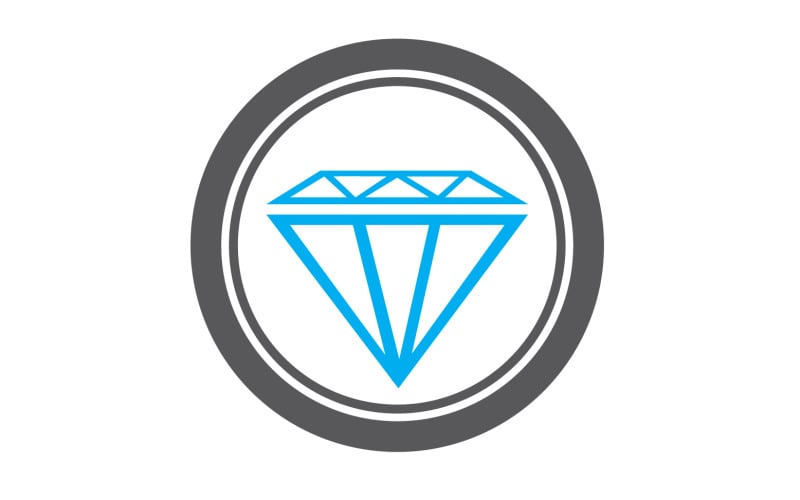 Diamond logo vector element version v41 - TemplateMonster