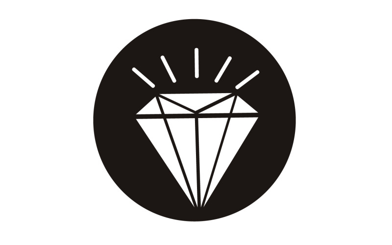 Diamond logo vector element version v47 - TemplateMonster