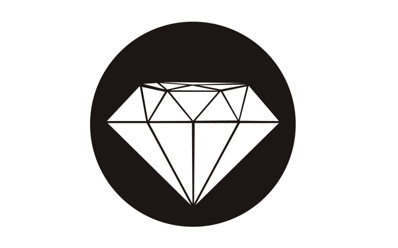 Diamond logo vector element version v52 - TemplateMonster