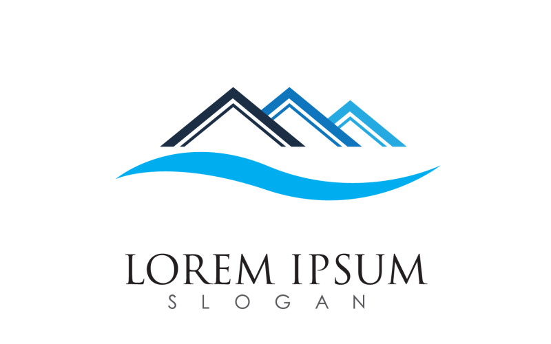 Home care building logo version v65 #390101 - TemplateMonster