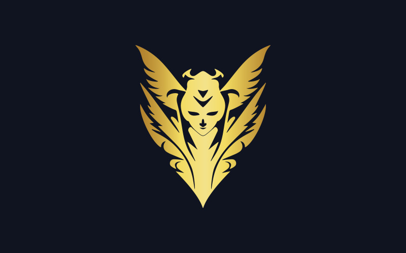 Melek Logo Tasarım Şablonu #390329 - TemplateMonster