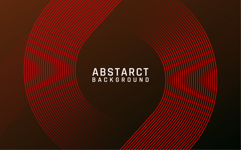 Abstract Red Technology line background - TemplateMonster