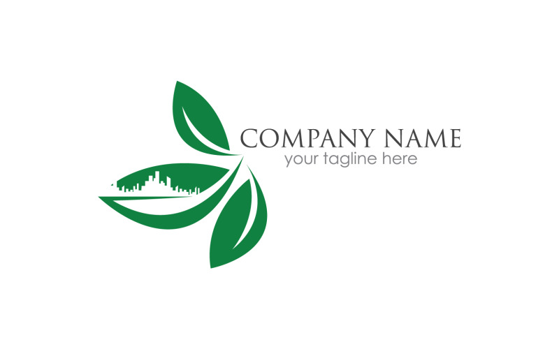 World leaf go green logo vector v14 #392533 - TemplateMonster