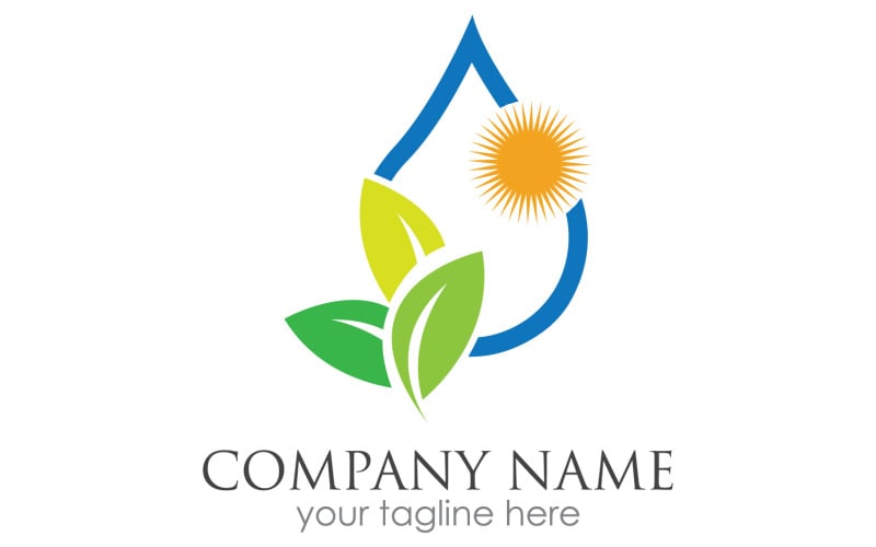 World leaf go green logo vector v34 #392549 - TemplateMonster