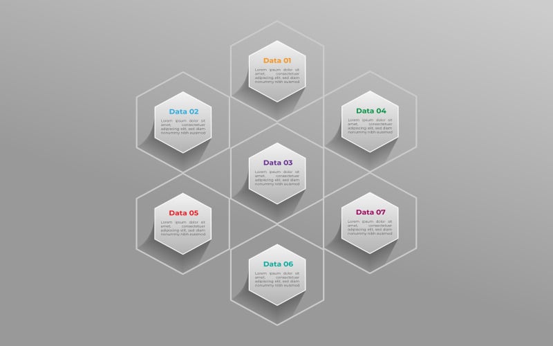 Free vector infographic element design template.