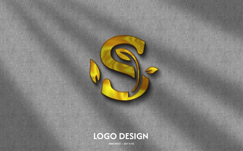 S Right Symbol Logo Design Template #395866 - TemplateMonster