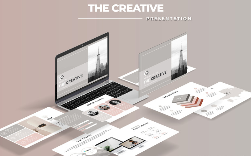 The Creative Powerpoint Template 396037 Templatemonster