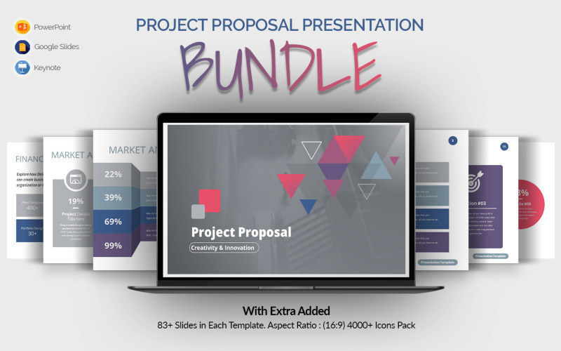 Project Proposal Presentation Bundle Templates