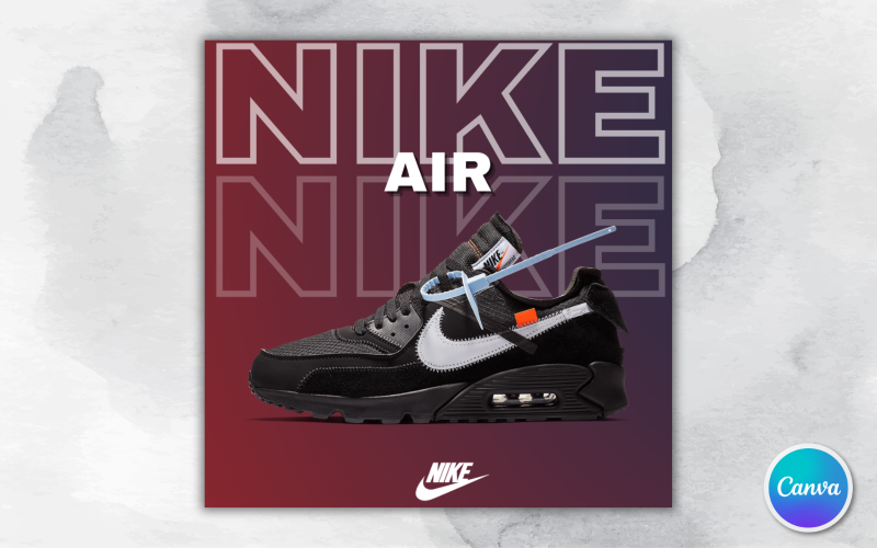 Shoe Sale Social Media Template 45 - Editable in Canva