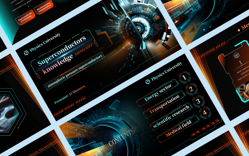 Supraleiter-Lehrkursunterlagen Populärwissenschaftliches Wissen PPT