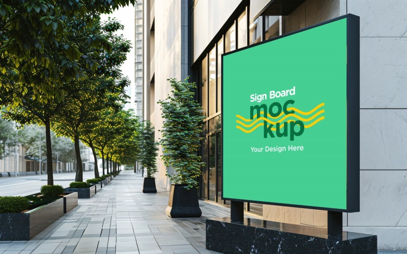 Large roadside Sign Board For Advertisement 01