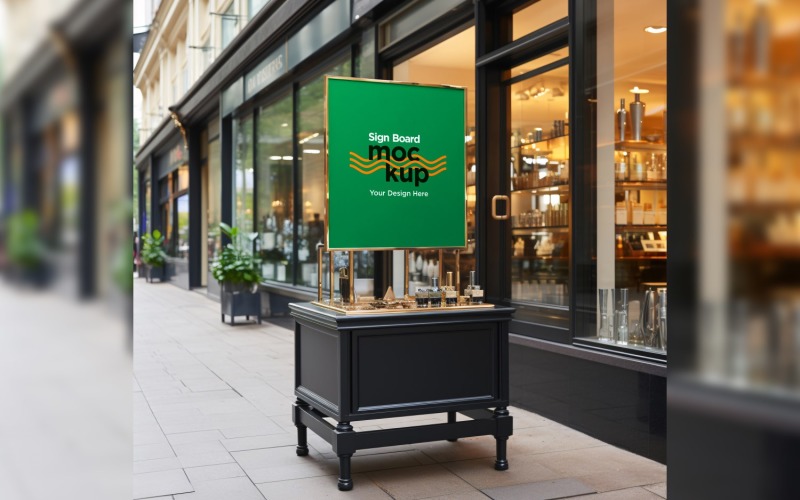 Small roadside Sign Board For Advertisement 01