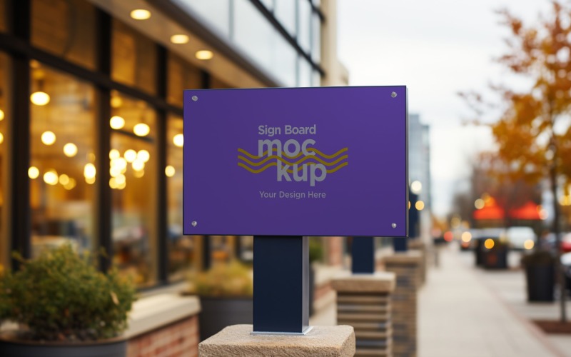 Roadside Sign Board For Advertisement - TemplateMonster