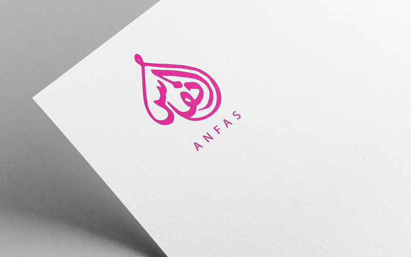 Anfas Calligraphy Logo design-020-24 - TemplateMonster
