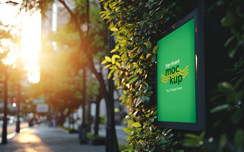 Roadside Sign Board For Advertisement 11 - TemplateMonster