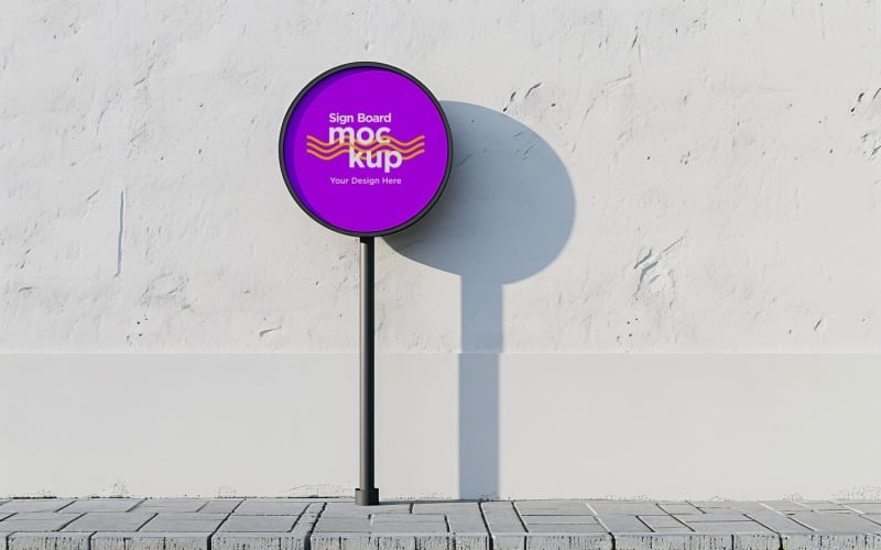 Roadside Sign Board For Advertisement 41 - TemplateMonster