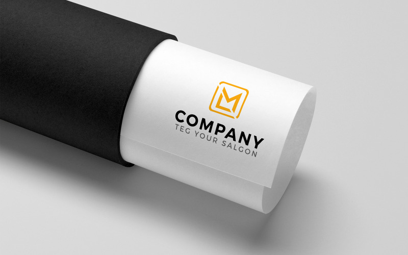 LM Harf logo Tasarımı Tamplete #399519 - TemplateMonster