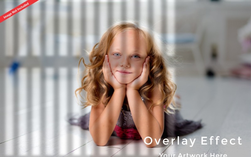 Windows Sunlight Shadow Overlay Effect Mockup 27