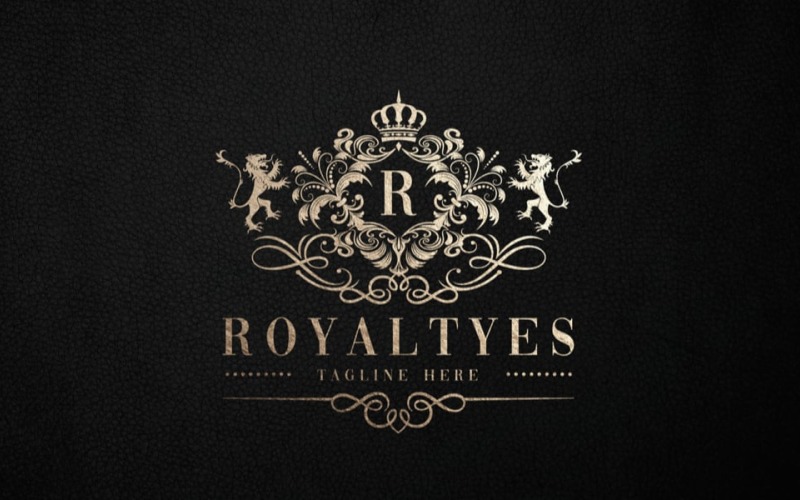 Royalty R Harfi Logo Sıcaklığı #399737 - TemplateMonster