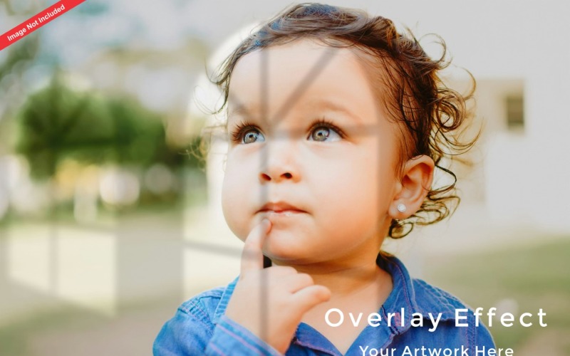 Windows Sunlight Shadow Overlay Effect Mockup 187