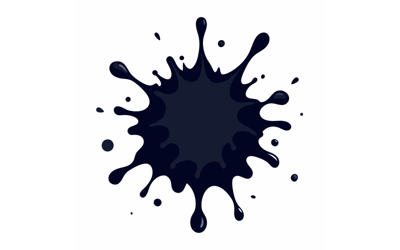 Splash Design Illustrator Vector #13 - TemplateMonster