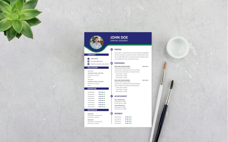 Más de 31 plantillas de currículum vitae y CV gratuitos de Adobe ...