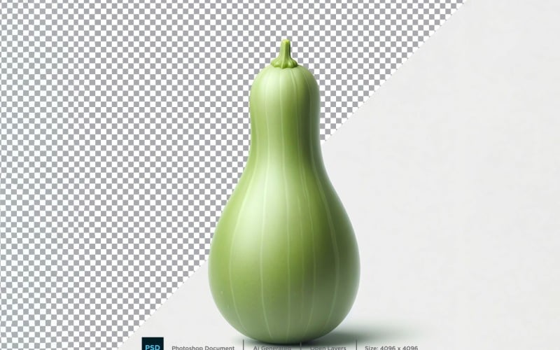 Bottle Gourd Fresh Vegetable Transparent background 11