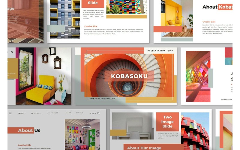Modèle de présentation PowerPoint Kobasoku - TemplateMonster Modèle de présentation PowerPoint Kobasoku - TemplateMonster