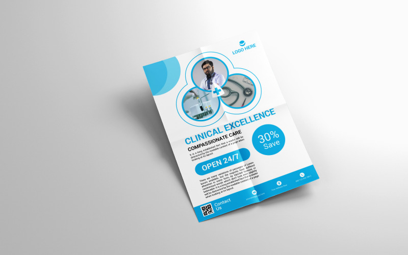 Health Flyer Design Template #405547 - TemplateMonster