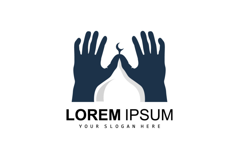 Hand Logo Teamwork Team Company DesignV19 - TemplateMonster