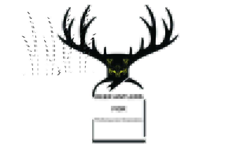 Modèles de logos en bois de cerf pour une entreprise de marque