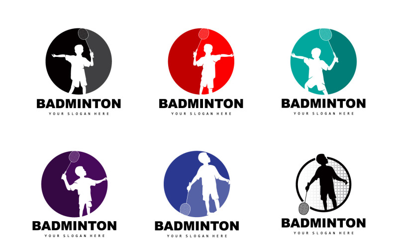 Badminton Logo Badminton Racket Design SportV2