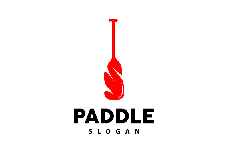 Paddle Logo Boat Design Vector Illustration DesignV14